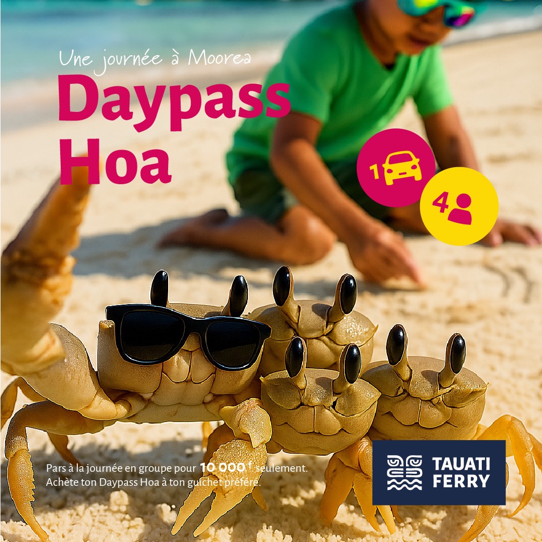 Daypass Hoa - Apetahi Express & Tauati Ferry